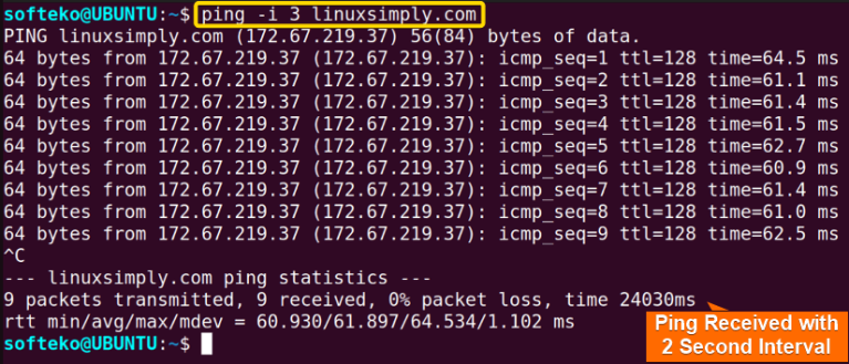 The “ping” Command in Linux [9 Practical Examples]