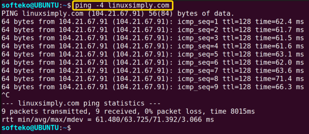 The “ping” Command in Linux [9 Practical Examples]