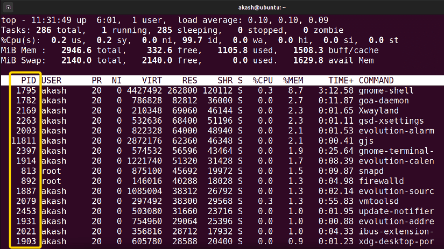 The “top” Command in Linux [8 Practical Examples] - LinuxSimply