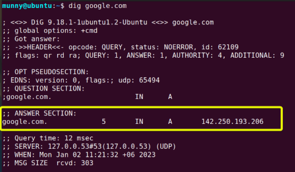 The “dig” Command in Linux [10 Practical Examples]