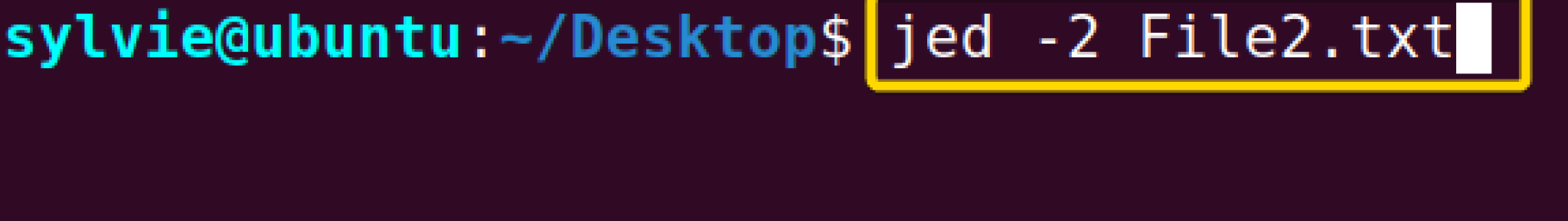 The “jed” Command in Linux [8 Practical Examples]