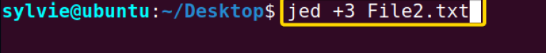 The “jed” Command in Linux [8 Practical Examples]